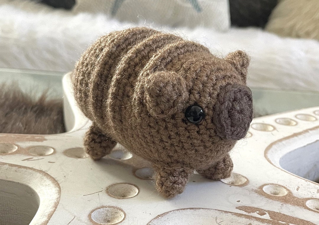 Walter the Wombat Customizable Amigurumi Crochet Plush - Etsy