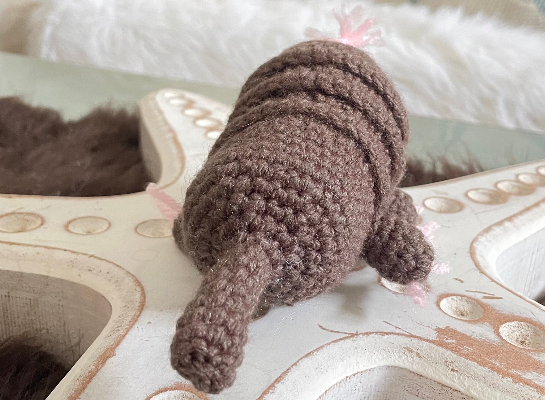 Sniffy the Star Nosed Mole Amigurumi Crochet Plush Desk Pet Animal ...