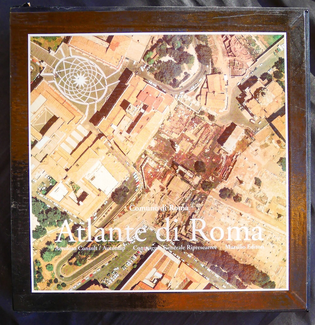 Atlas of Rome (1996) Aerial Photos of the Historic Center on a Scale of ...