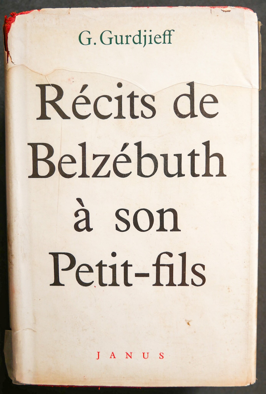 Récits De Belzébuth à Son Petit-fils (1956) by G. Gurdjieff - 1st ...