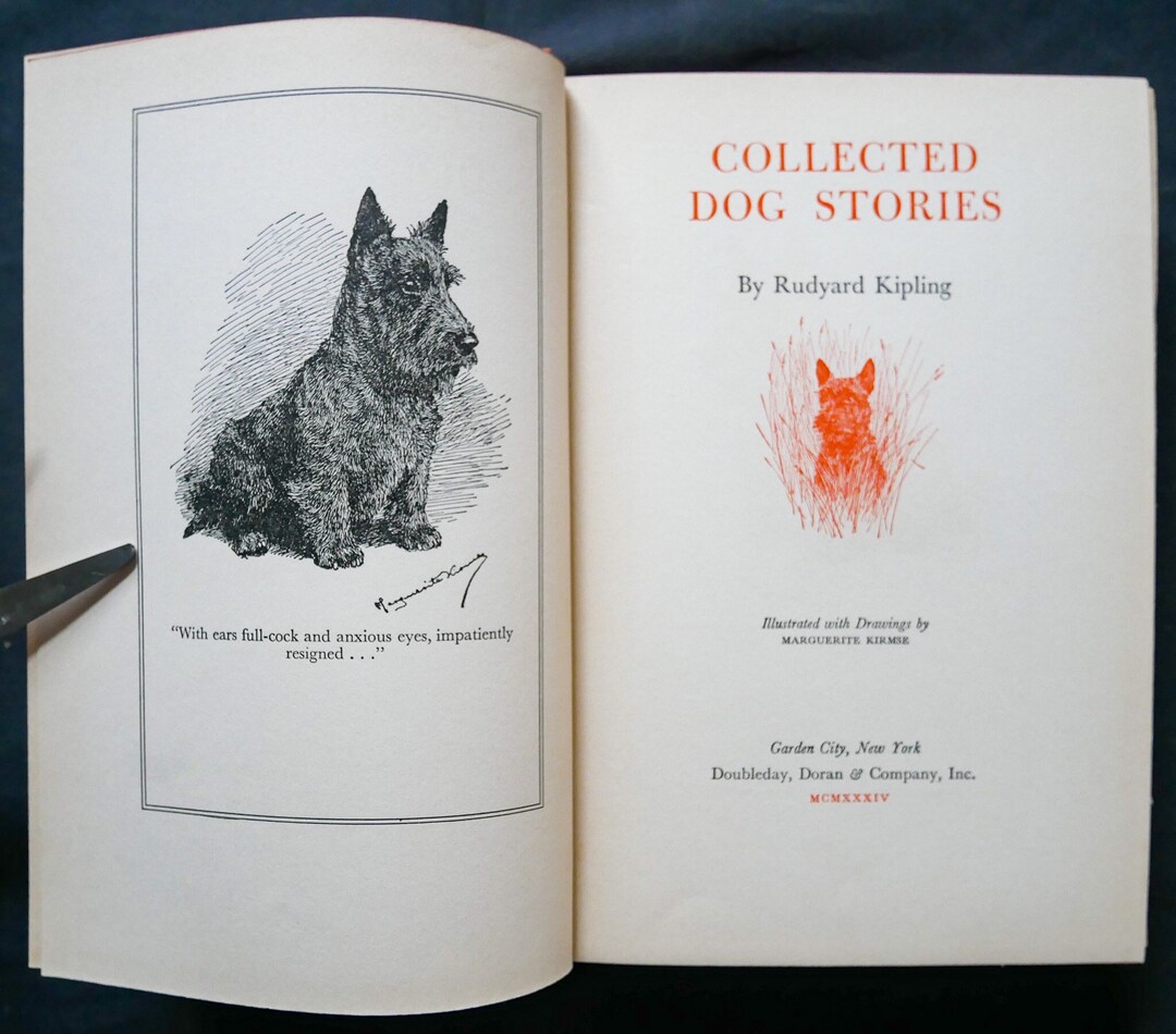 Collected Dog Stories 1934 by Rudyard Kipling Illustrated - Etsy