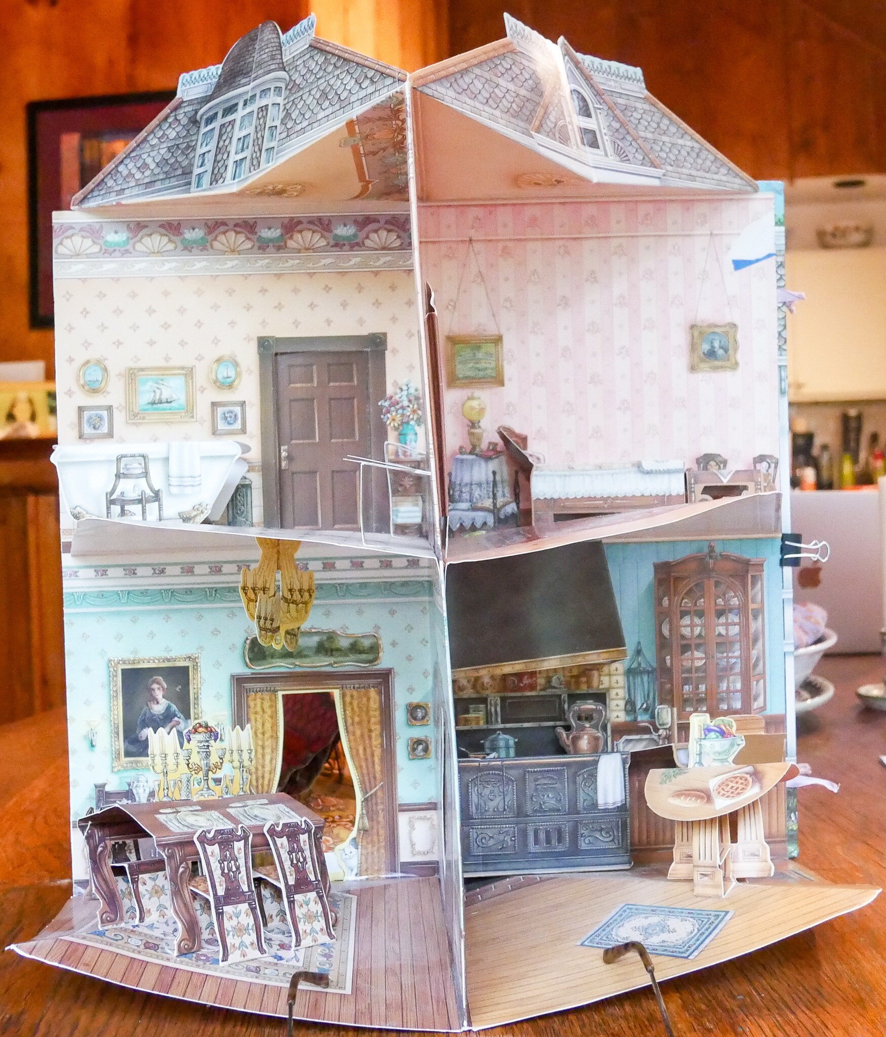 A 3-dimensional Victorian Doll House 1999 by Willabel L. - Etsy