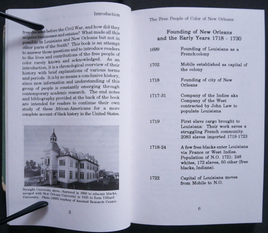 The Free People of Color of New Orleans (1994) an Introduction by Mary ...