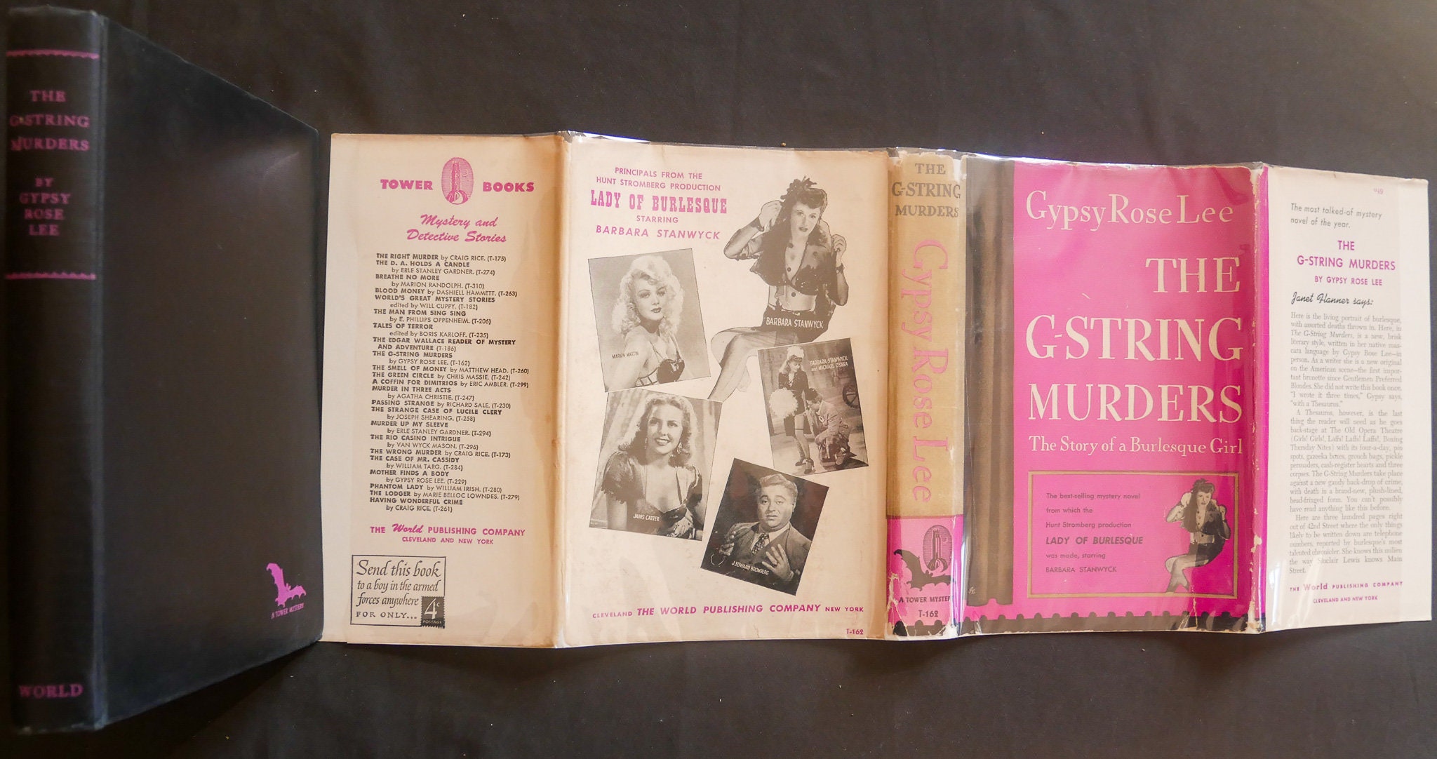 The G-string Murders 1945 by Gypsy Rose Lee Ninth Printing - Etsy