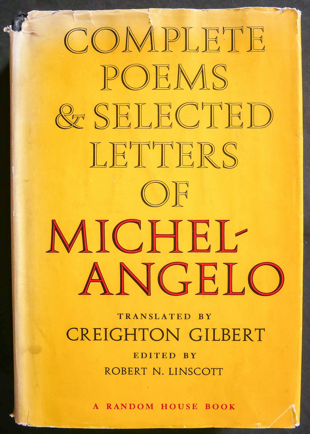 Complete Poems and Selected Letters of Michelangelo (1965) Translated ...