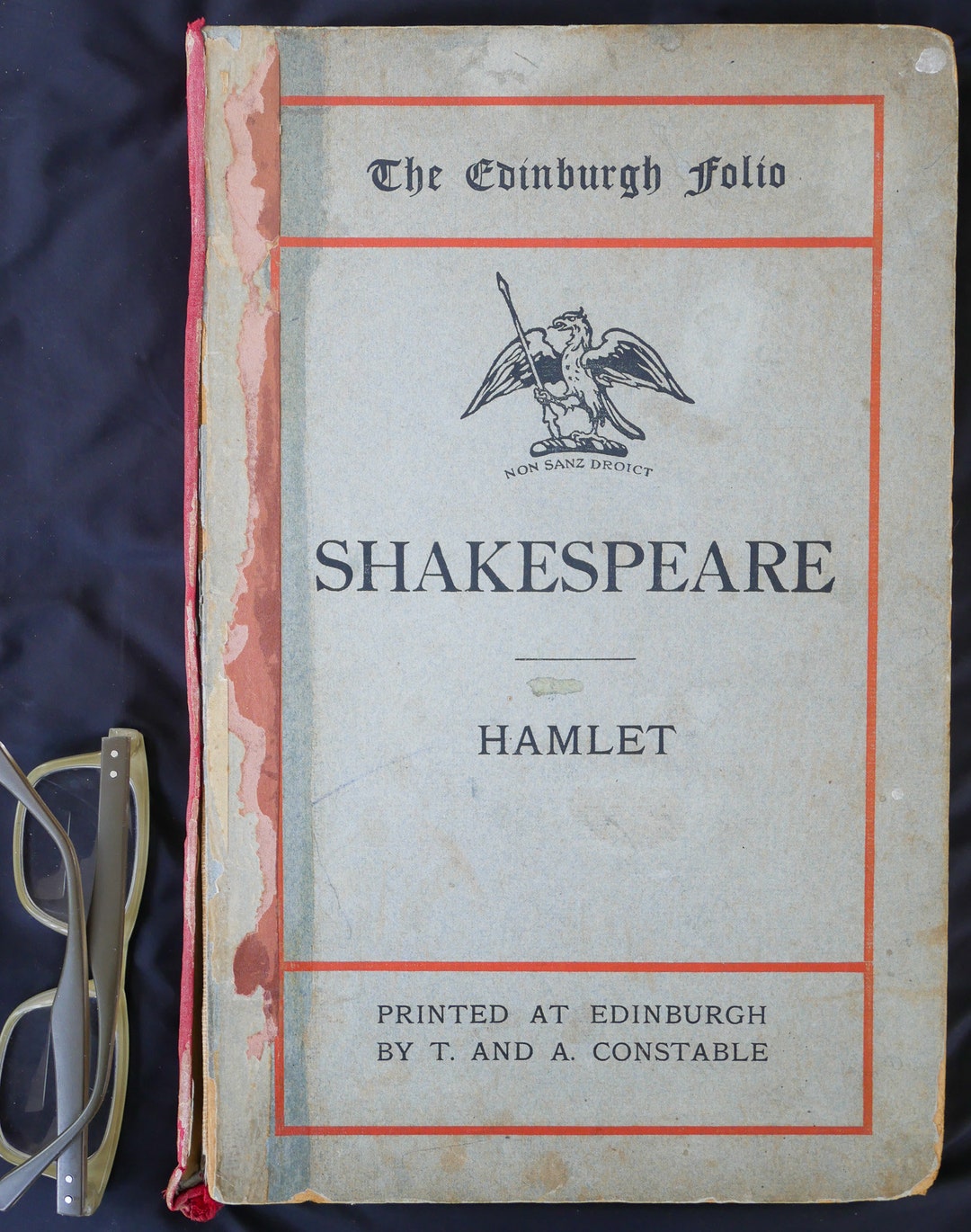 Hamlet (1901-4) by William Shakespeare - the Edinburgh Folio, Bound ...