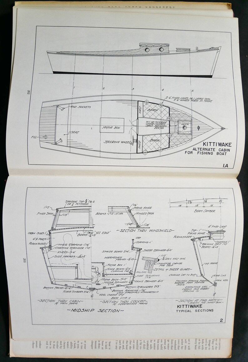 Boat Building in Your Own Backyard 1958 by S. S. Rabl - Etsy