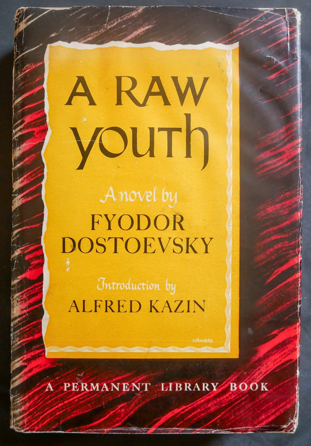 A Raw Youth (1947) by Fyodor Dostoevsky. Introduction by Alfred Kazin ...