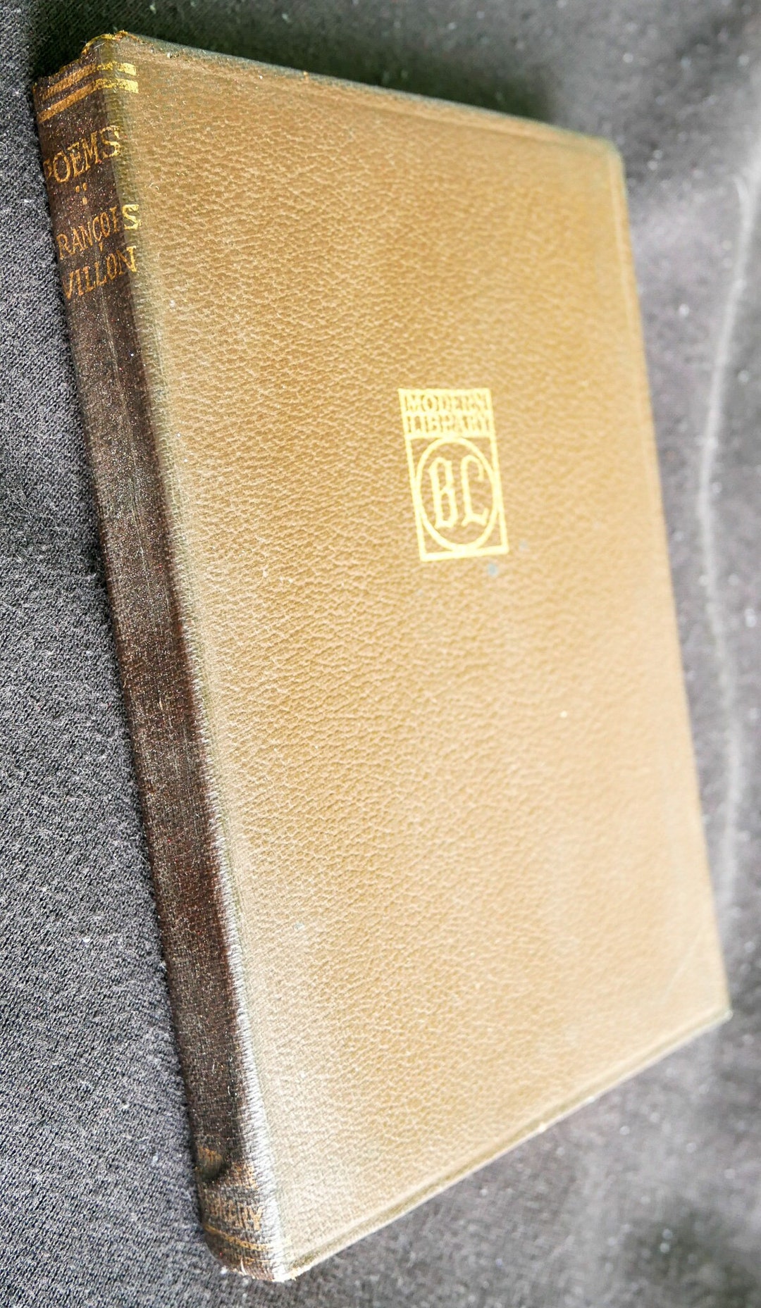 Poems (n.d. Circa 1920s) by Francois Villon / Vintage Modern Library ...