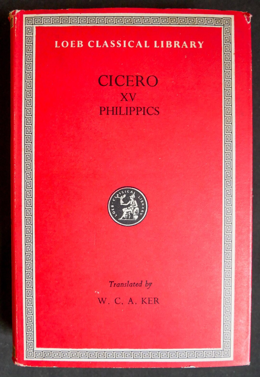 Cicero's Philippics (1969) Cicero's Speeches Against Marc Anthony ...