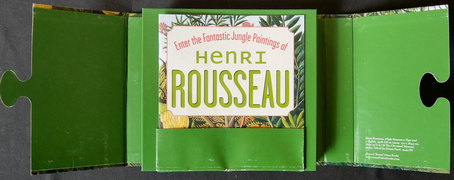 Henri Rousseau Tunnel Book Text & Design by Joan Sommers - Etsy