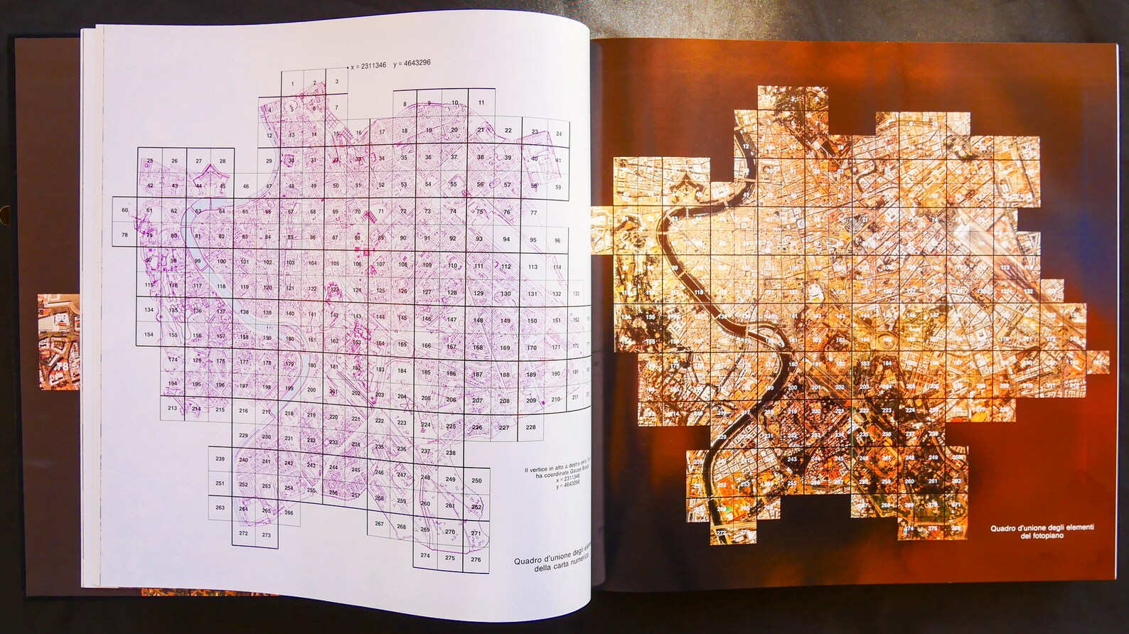 Atlas of Rome 1996 Aerial Photos of the Historic Center on a - Etsy