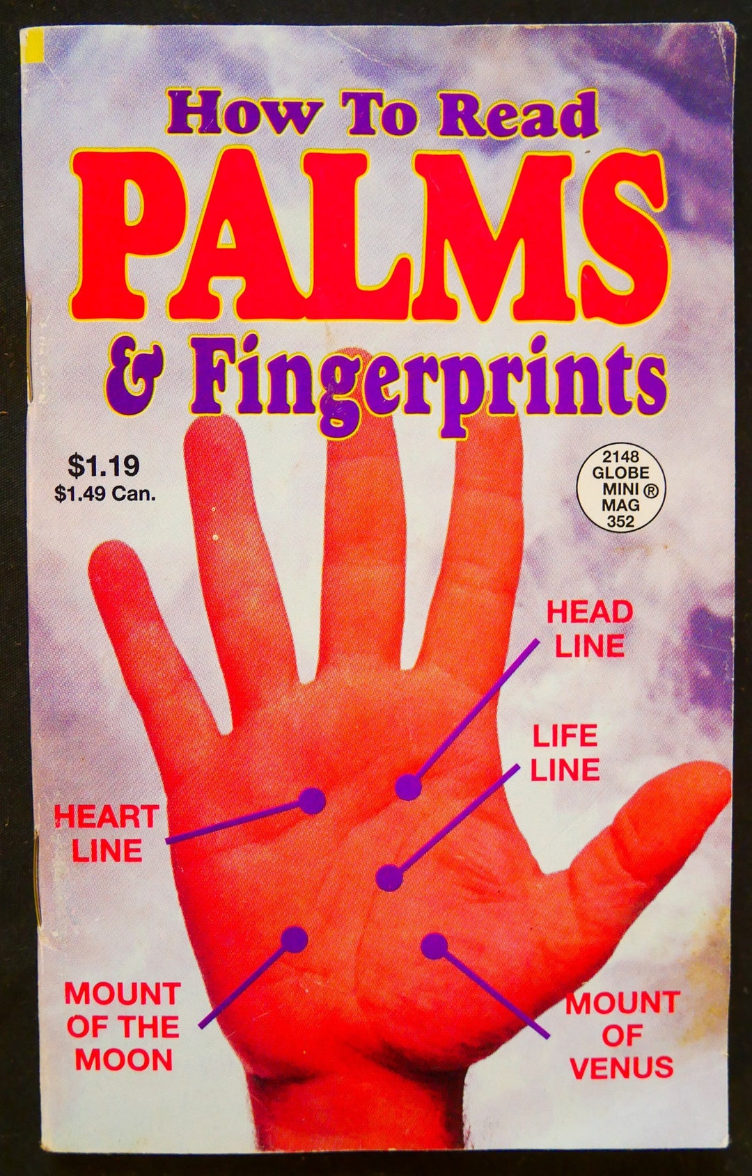 How to Read Palms & Fingerprints (2001) by Royal Caldwell - Mini Mag ...