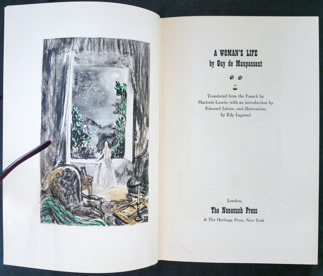 A Woman's Life / Une Vie (1942) by Guy De Maupassant - Special Ed. W ...