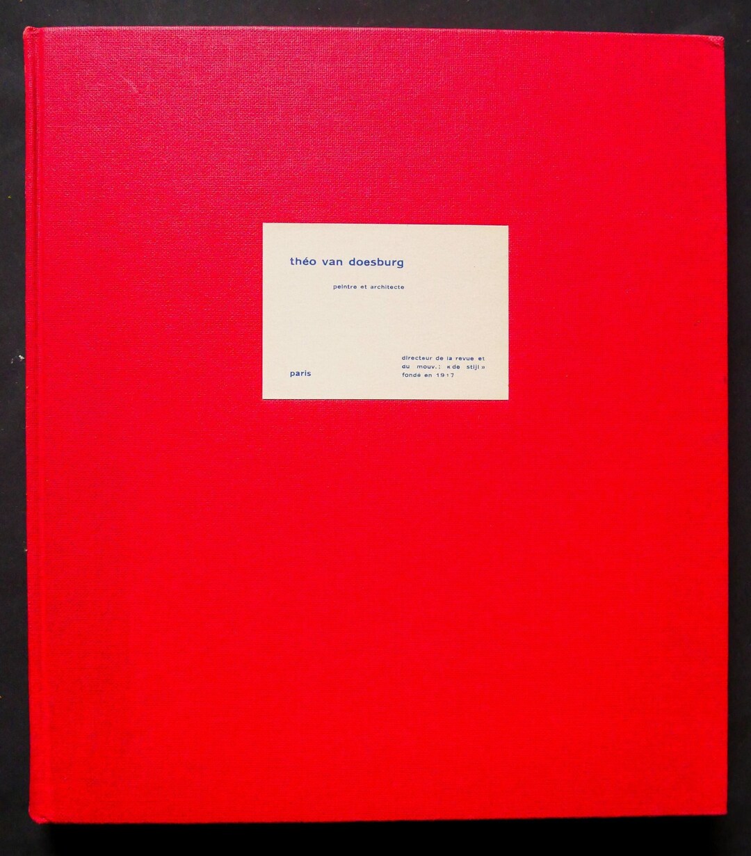 Theo Van Doesburg 1988 Painter and Architect Projects by Founder of the ...