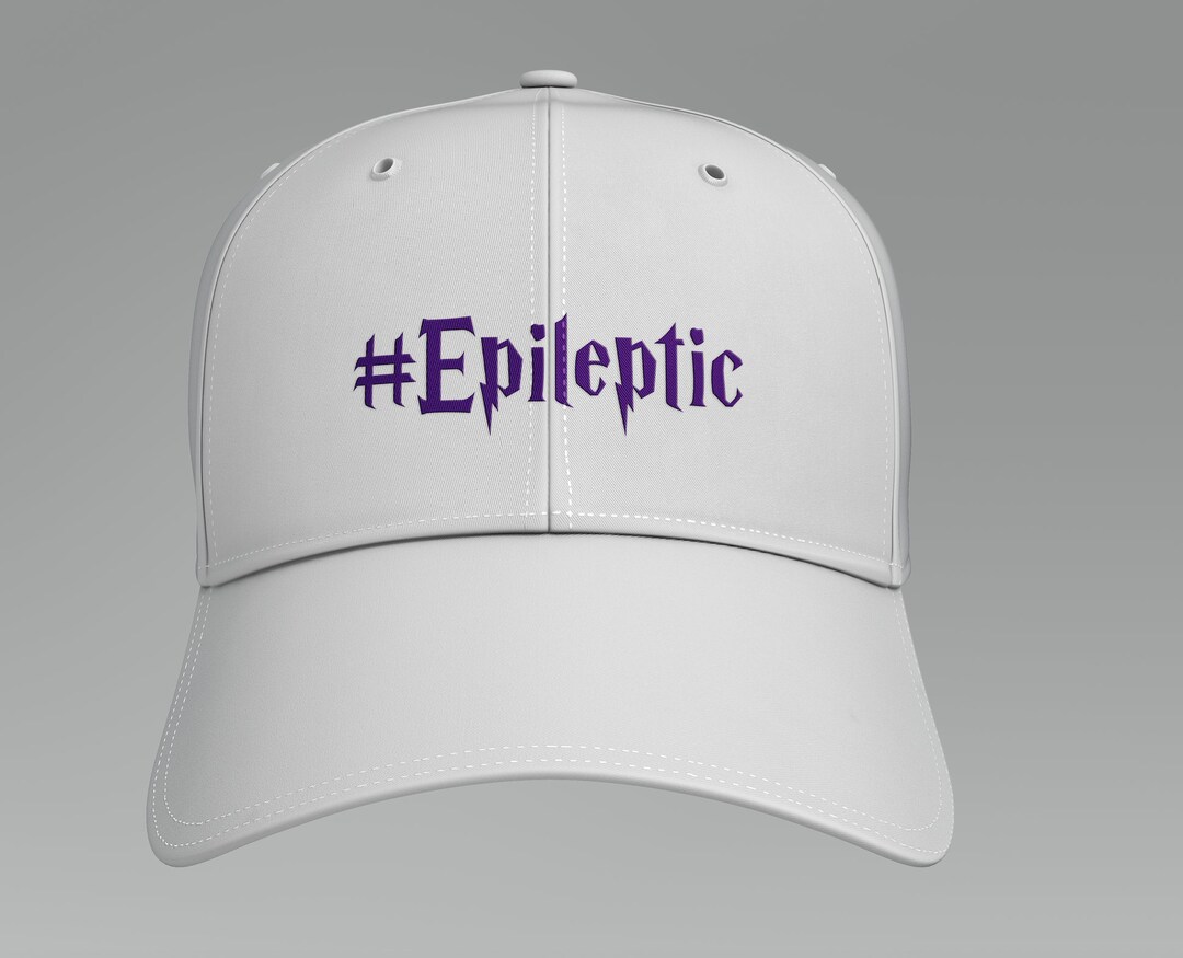 Vinyl Printed Epileptic Hat, Low Profile Cap - Etsy