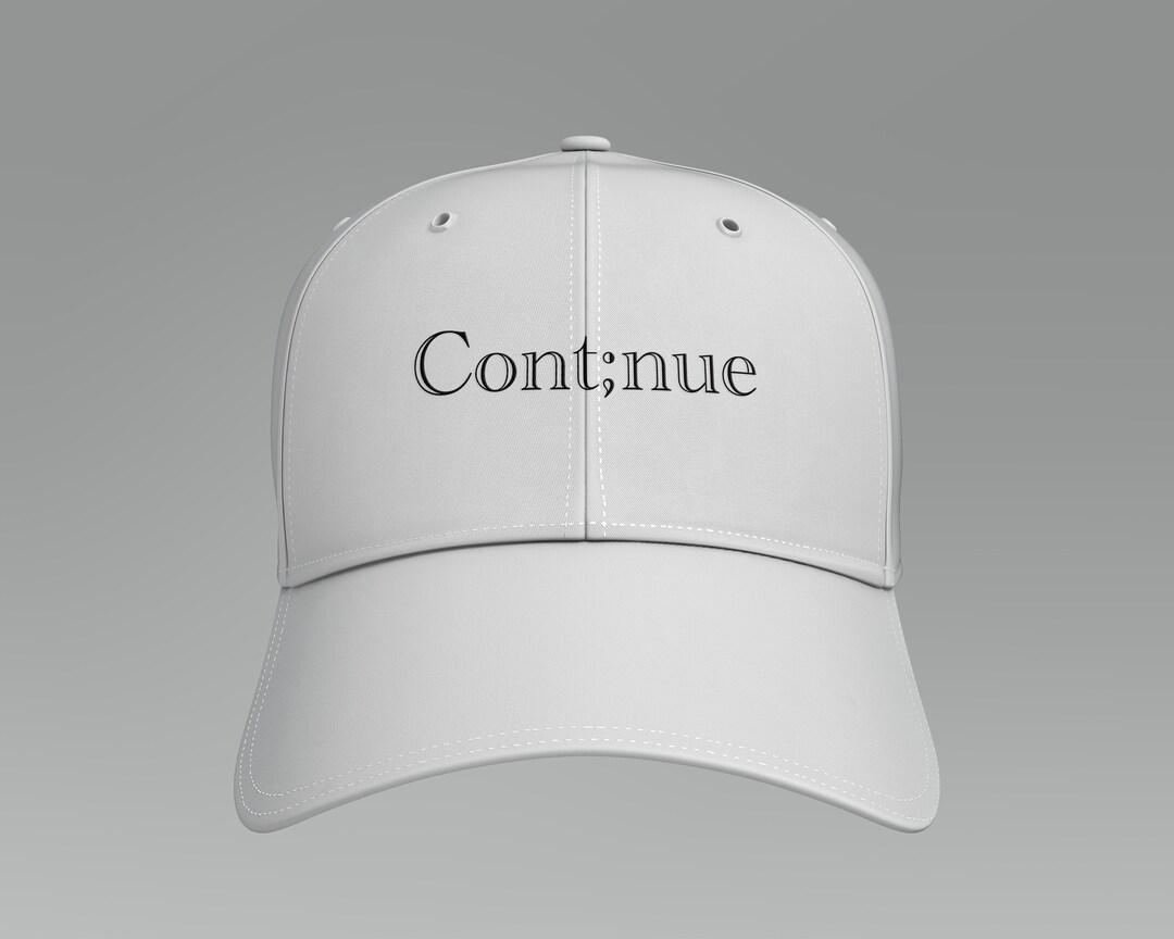 Cont;nue Hat - Etsy