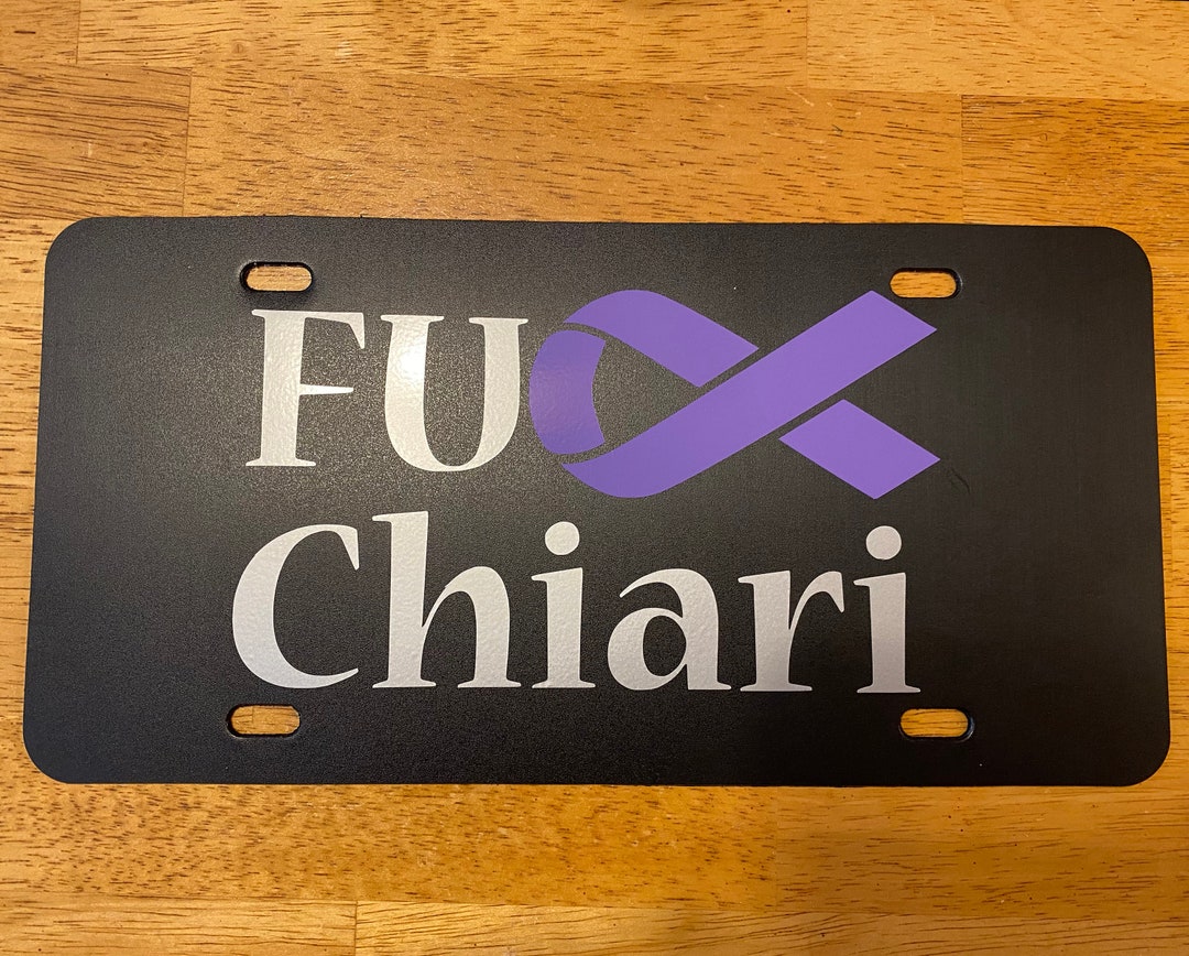 Chiari Themed Front License Plates (different Designs) - Etsy