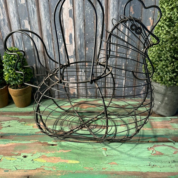 Wire Basket Planter - Etsy