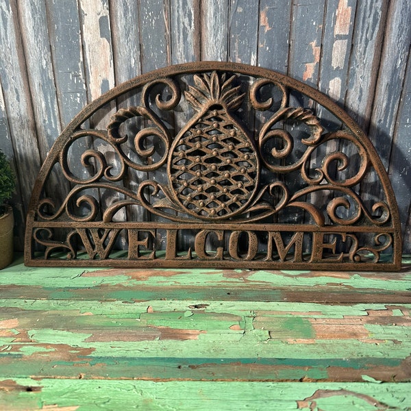 Pineapple Welcome Sign - Etsy
