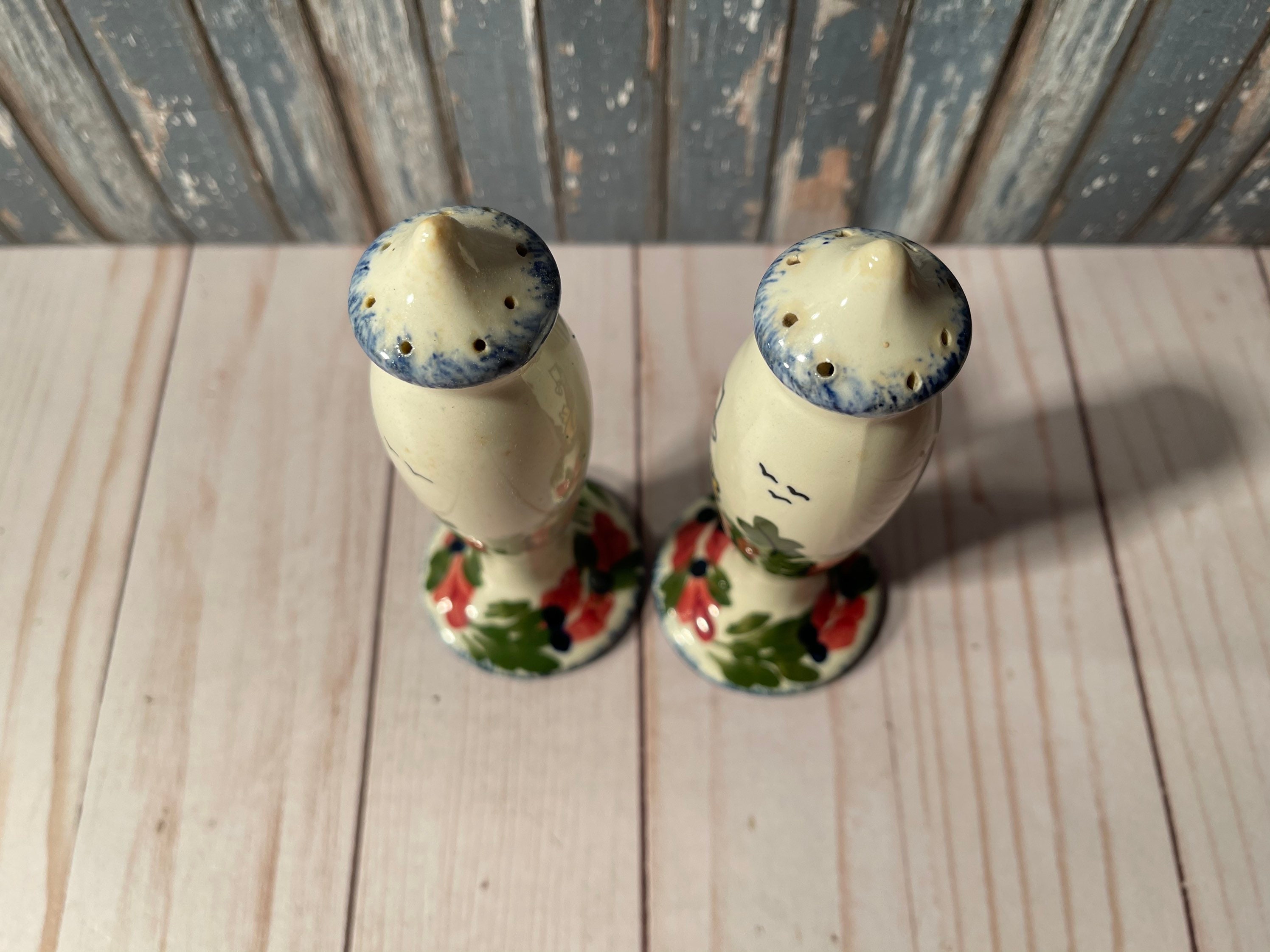 RARE Blue Ridge Southern Pottery French Peasant Salt and - Etsy.de