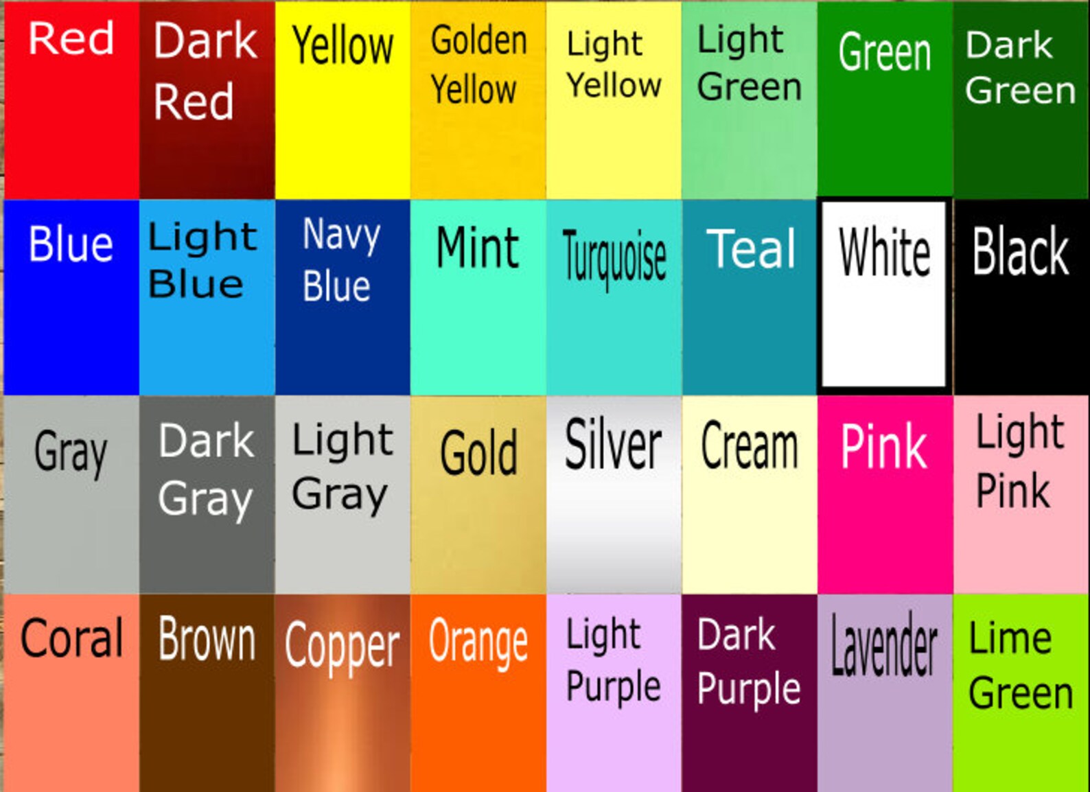 Vinyl Decal Solid Color Decal Decals for yeti cups Car | Etsy