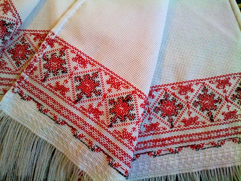 Embroidered Traditional Towels Harmony - Etsy
