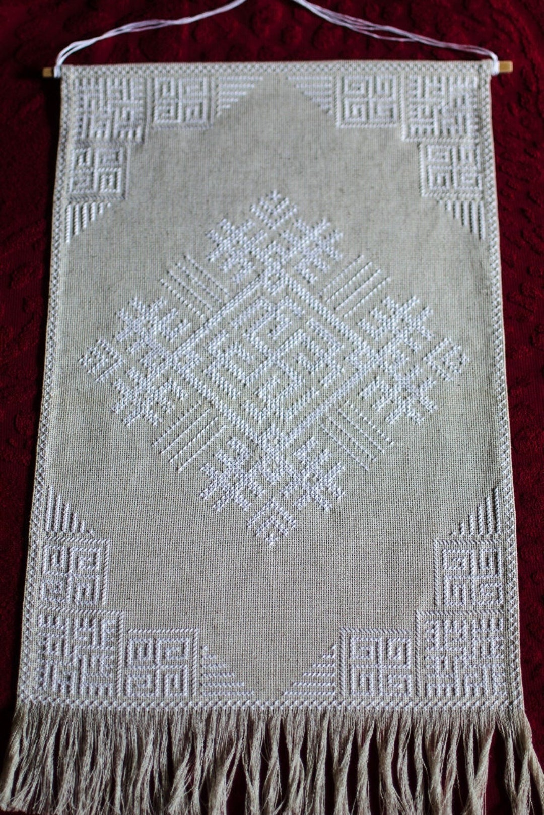 Rodimich - Hanging Slavic Wall Amulet for House - Antlers - Odolen ...