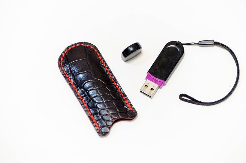 Leather Flash Drive Case, USB Flash Drive Case, Leather Flash Drive ...
