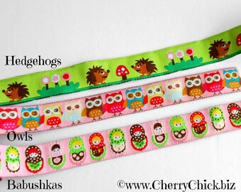 Hedgehog ribbon | Etsy