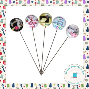 DecorativeSewingPins - Etsy