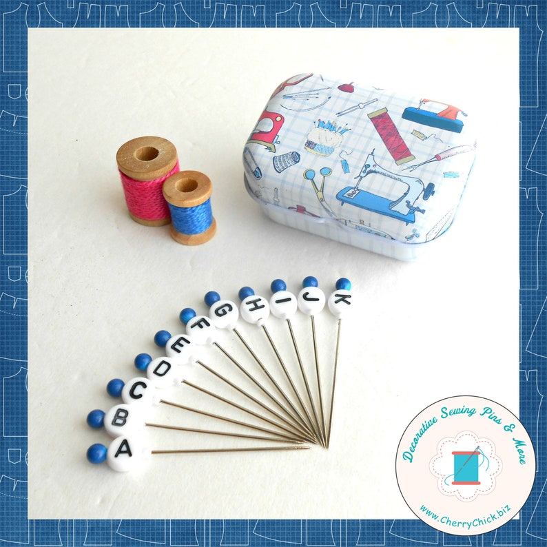 Alphabet Quilters Pins Quilt Row Markers Quilt Layout - Etsy