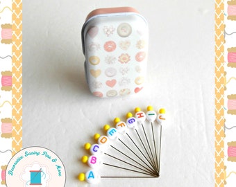Alphabet Quilters Pins Quilt Row Markers Quilt Layout - Etsy