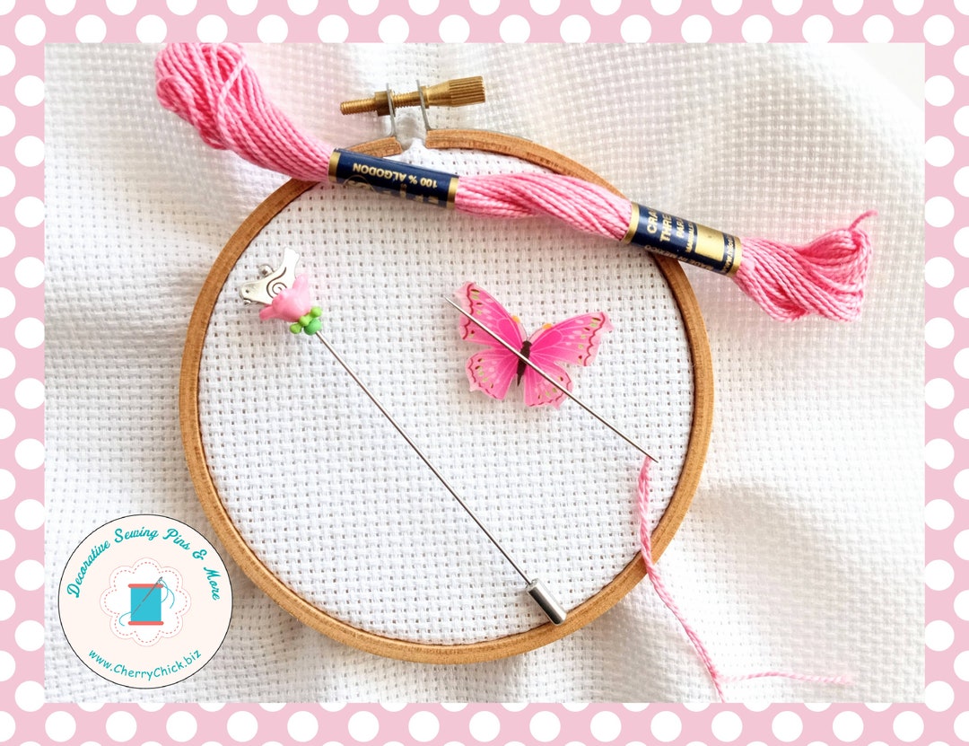 Counting Pin - Bird Counting Pin - Gift for Cross Stitchers ...