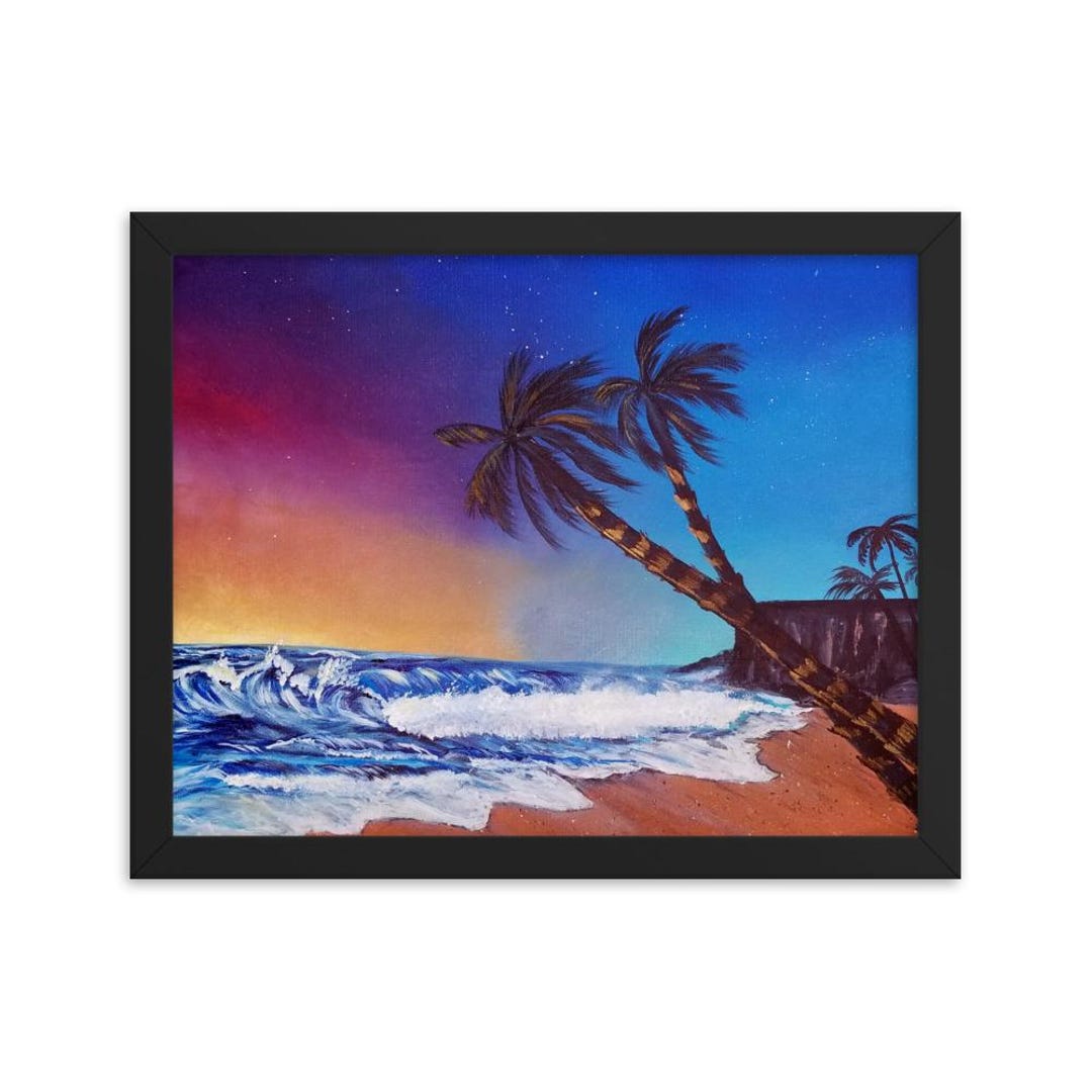 Colors of Dusk Frame Art Print - Etsy