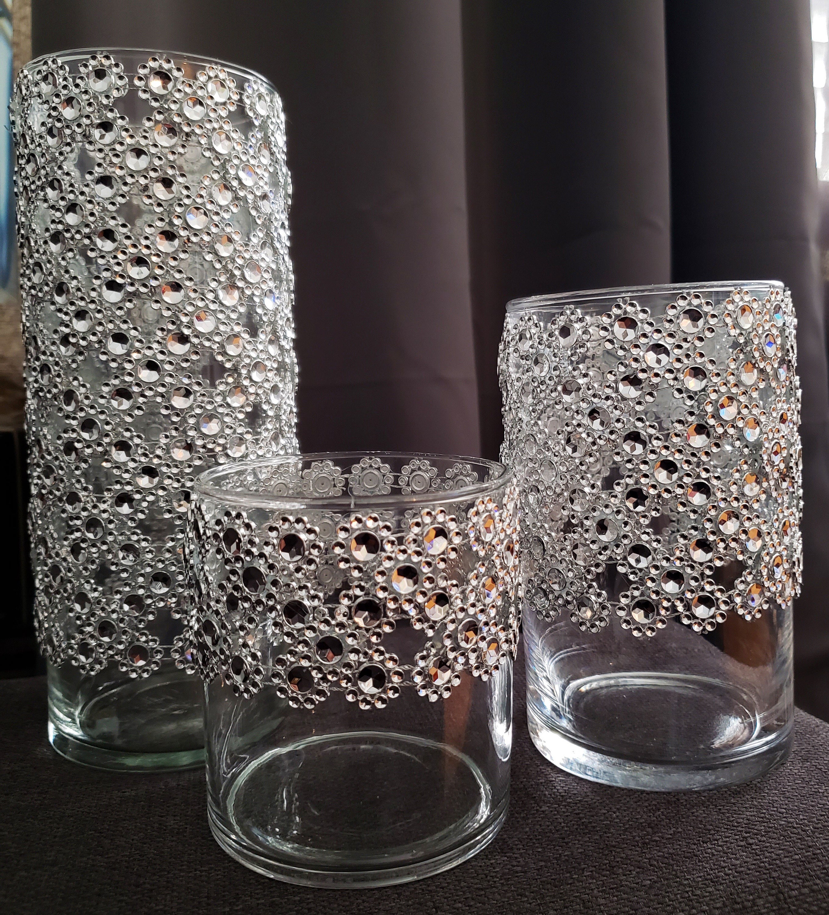 Vase With Bling - Etsy