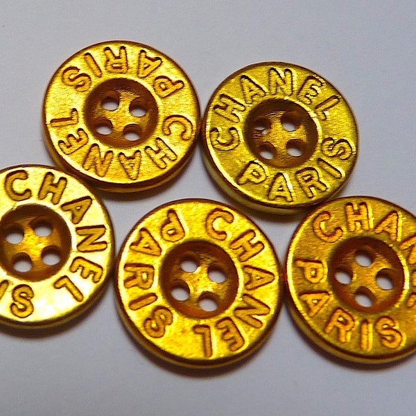 Chanel Buttons - Etsy
