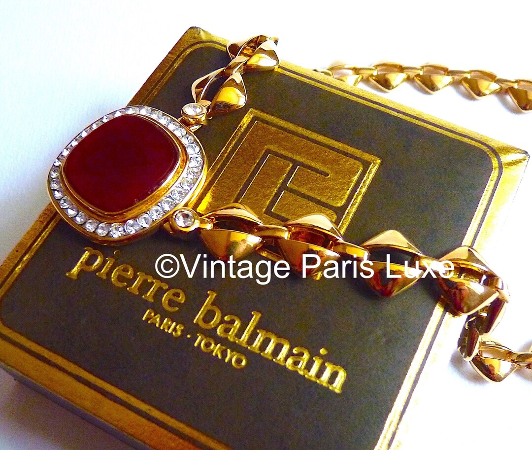Vintage PIERRE BALMAIN PARIS Chocker Necklace With Original Packaging ...