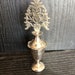Egyptian Revival Perfume Bottle Silver Plated Mid Century - Etsy