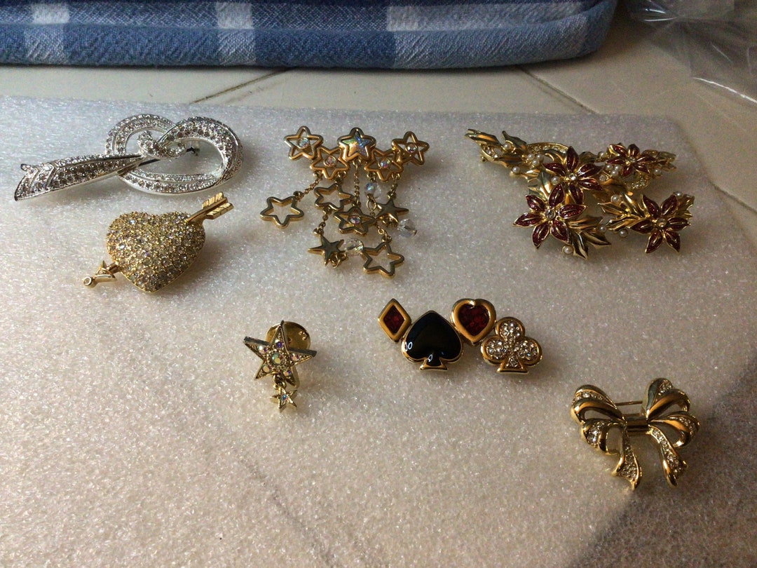 9 Piece Collection Costume Pins - Etsy