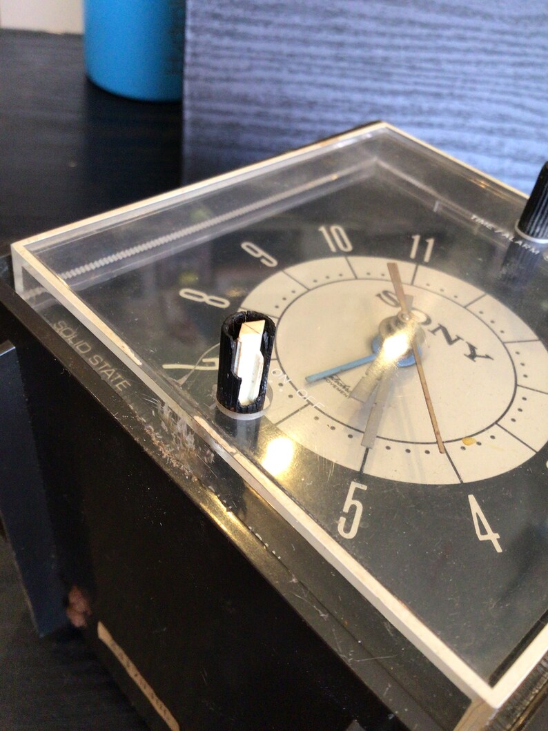 Vintage Sony 6RC-23 ALARM CLOCK Transistor Radio - Etsy