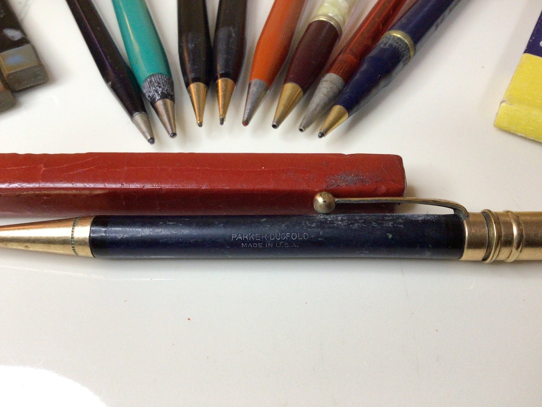 Vintage 1916-40s Mechanical Lead Pencil Group W Refills Parker - Etsy