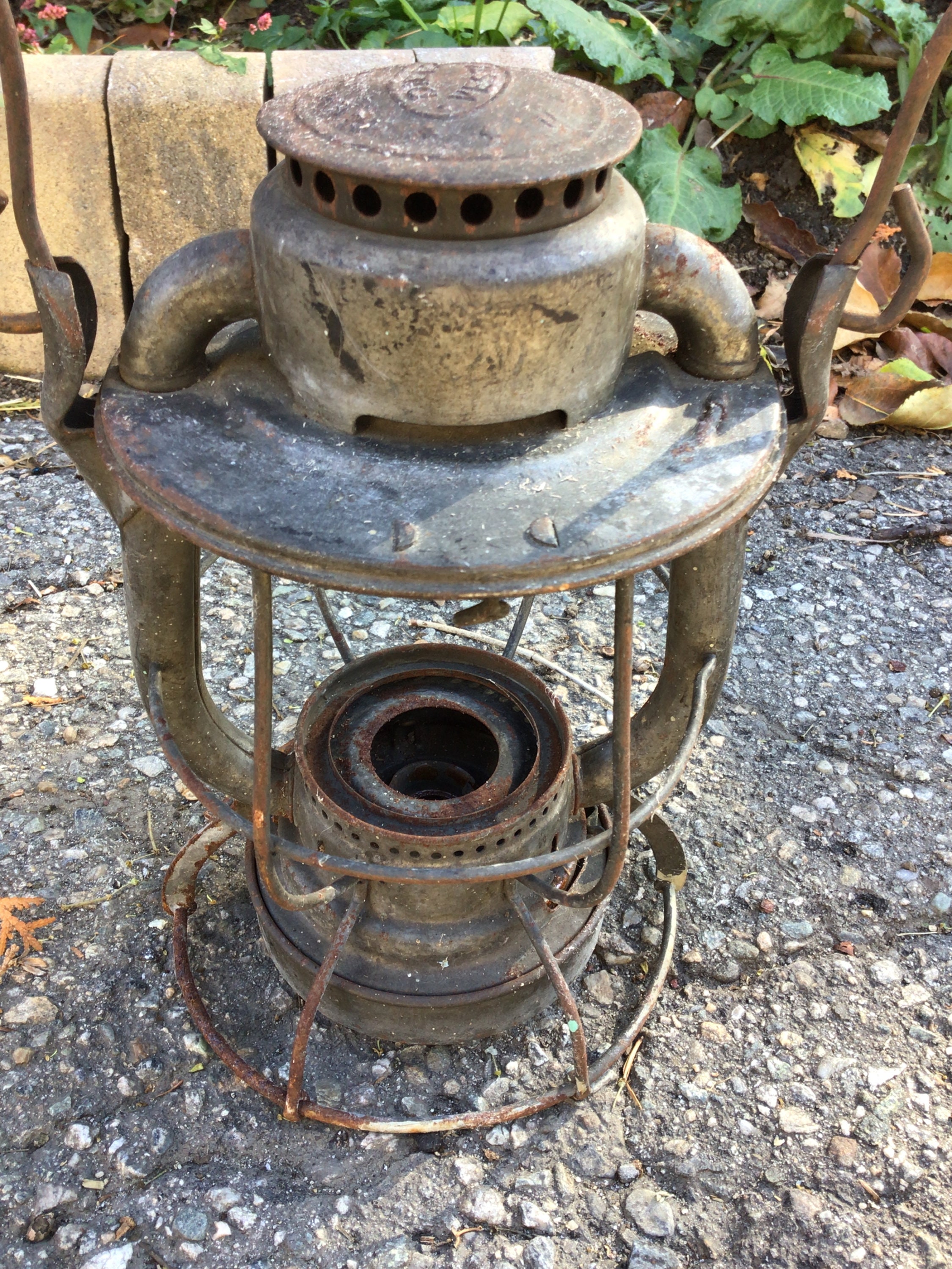 Dietz Vesta Lantern B&M Railroad No Globe Antique - Etsy