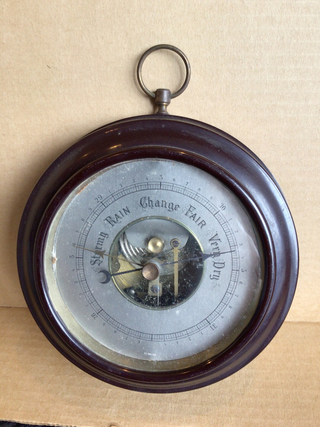 Vintage Barometer Wall Hanging Germany - Etsy
