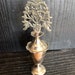 Egyptian Revival Perfume Bottle Silver Plated Mid Century - Etsy