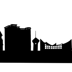 Wichita Kansas Skyline, Svg, Jpeg, Downtown Wichita Kansas, City ...