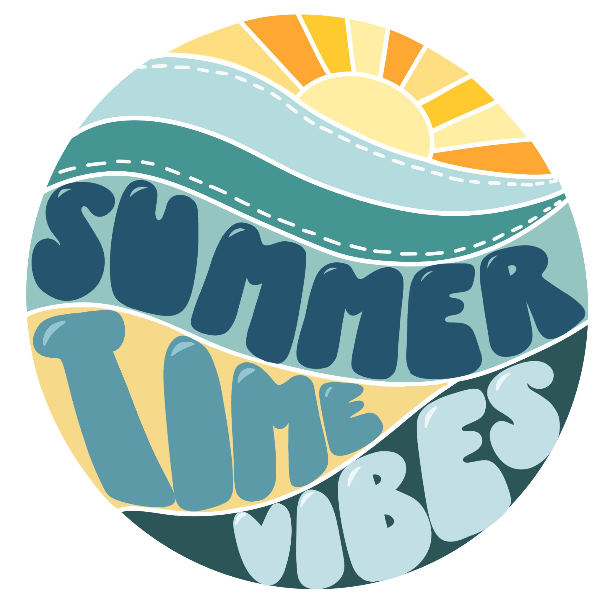 Summer Time Vibes, Summer Shirt, Png File, Digital Download, Dtf Image, Sublimation Image - Etsy