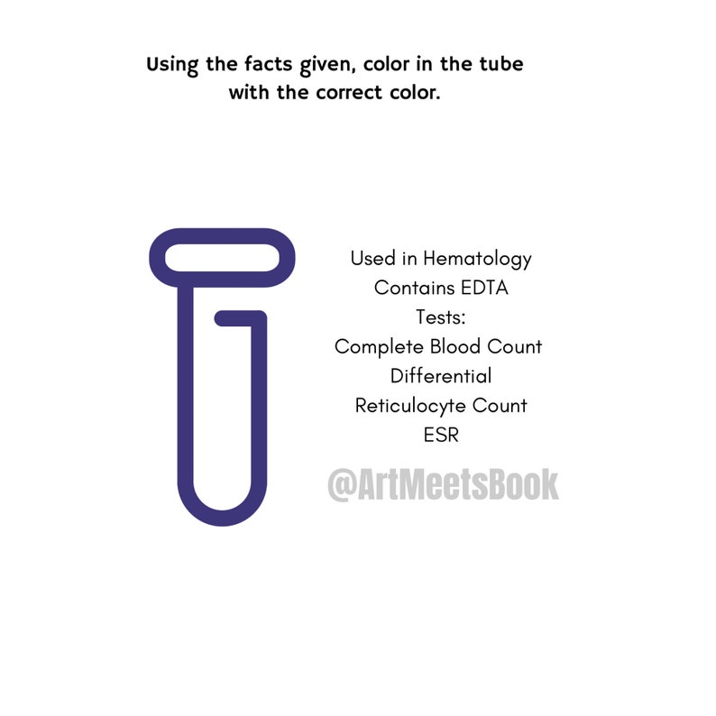 Blood Draw Coloring Book for Phlebotomy - Etsy