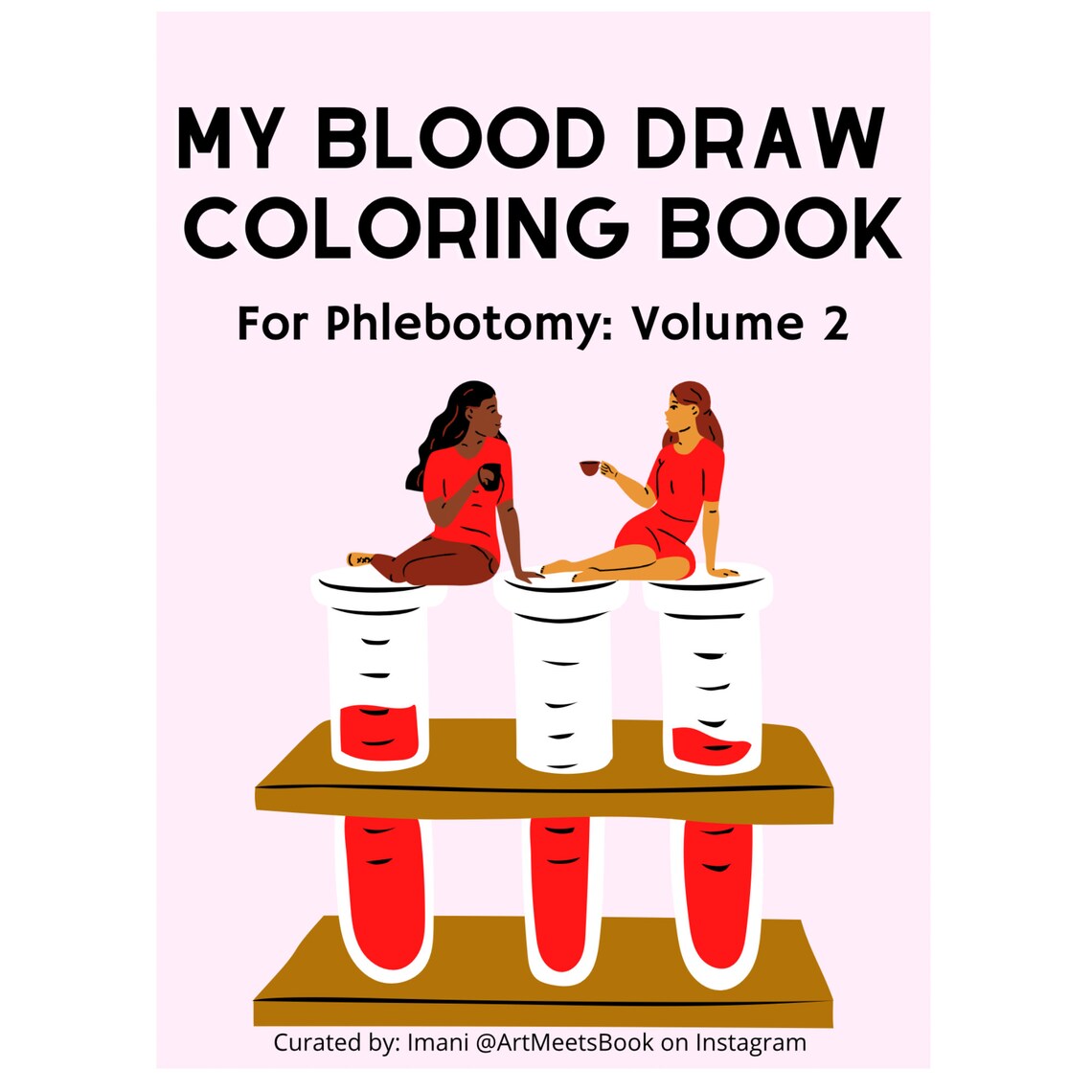 Blood Draw Coloring Book for Phlebotomy - Etsy