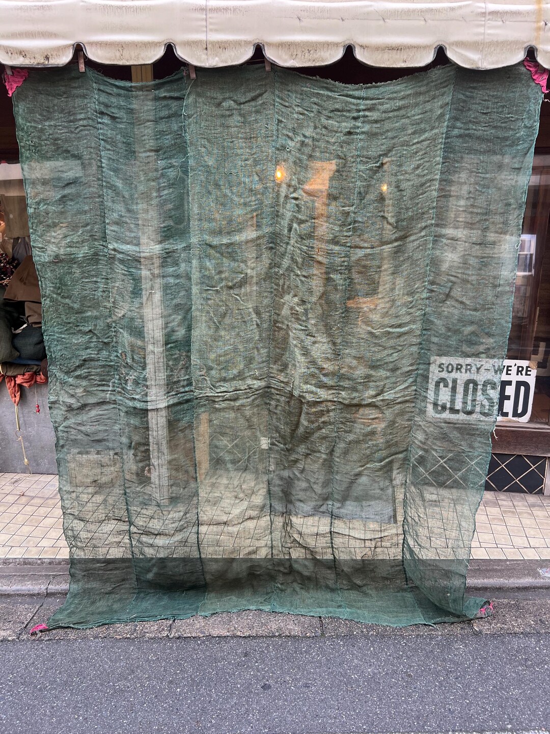 Vintage Japanese Hemp Kaya Mosquito Net Fabric #2790 - Etsy